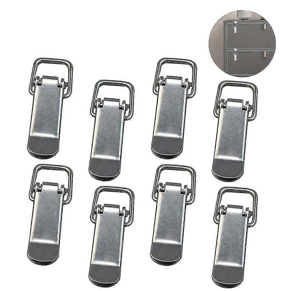 Stainless Steel Spring Loaded Toggle Latch Catch Clamp Clip For Trunk ...