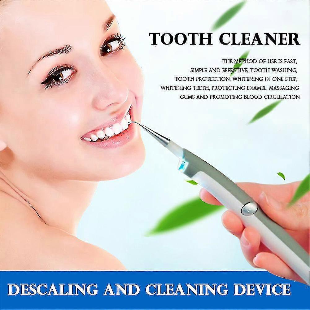 Electric Ultrasonic Sonic Pic Tooth Stain Eraser Plaque Remover Dental ...