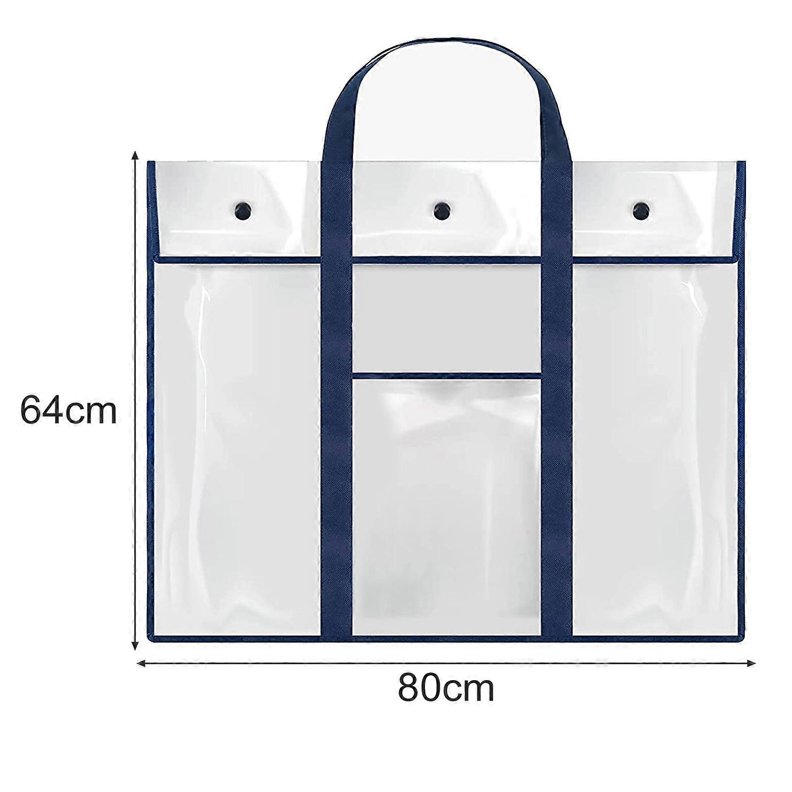 Large Poster Storage Bag Heavy Duty Button Closing Large Format Multi ...