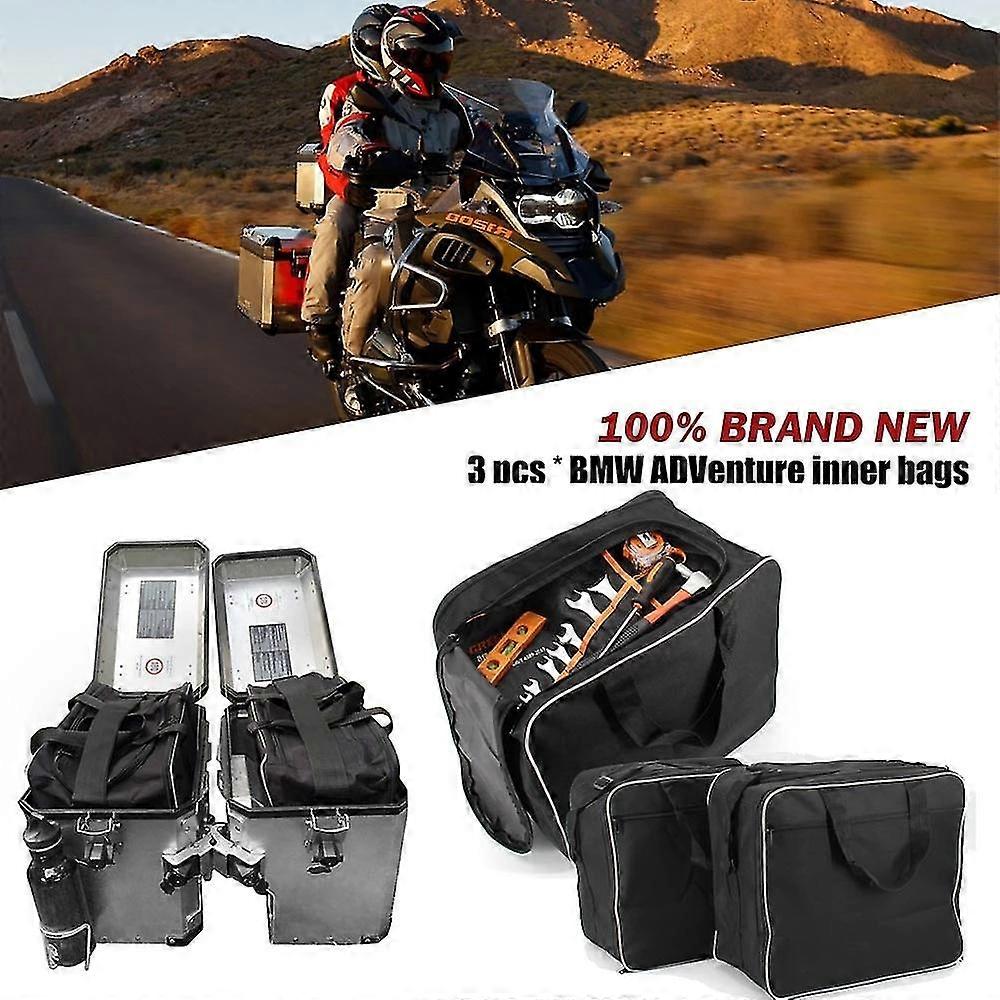 Motorcycle Luggage Bags For Bmw R1200gs Adv Black Inner Bags R 1200 Gs ...