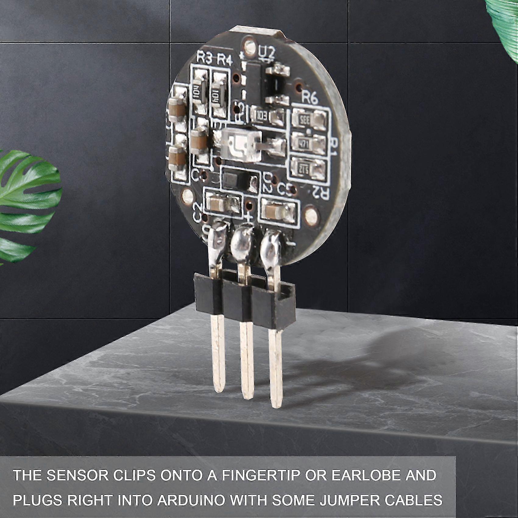 Pulse Sensor Heart Rate Sensor Heart Beat Pulsesensor For Raspberry Pi ...