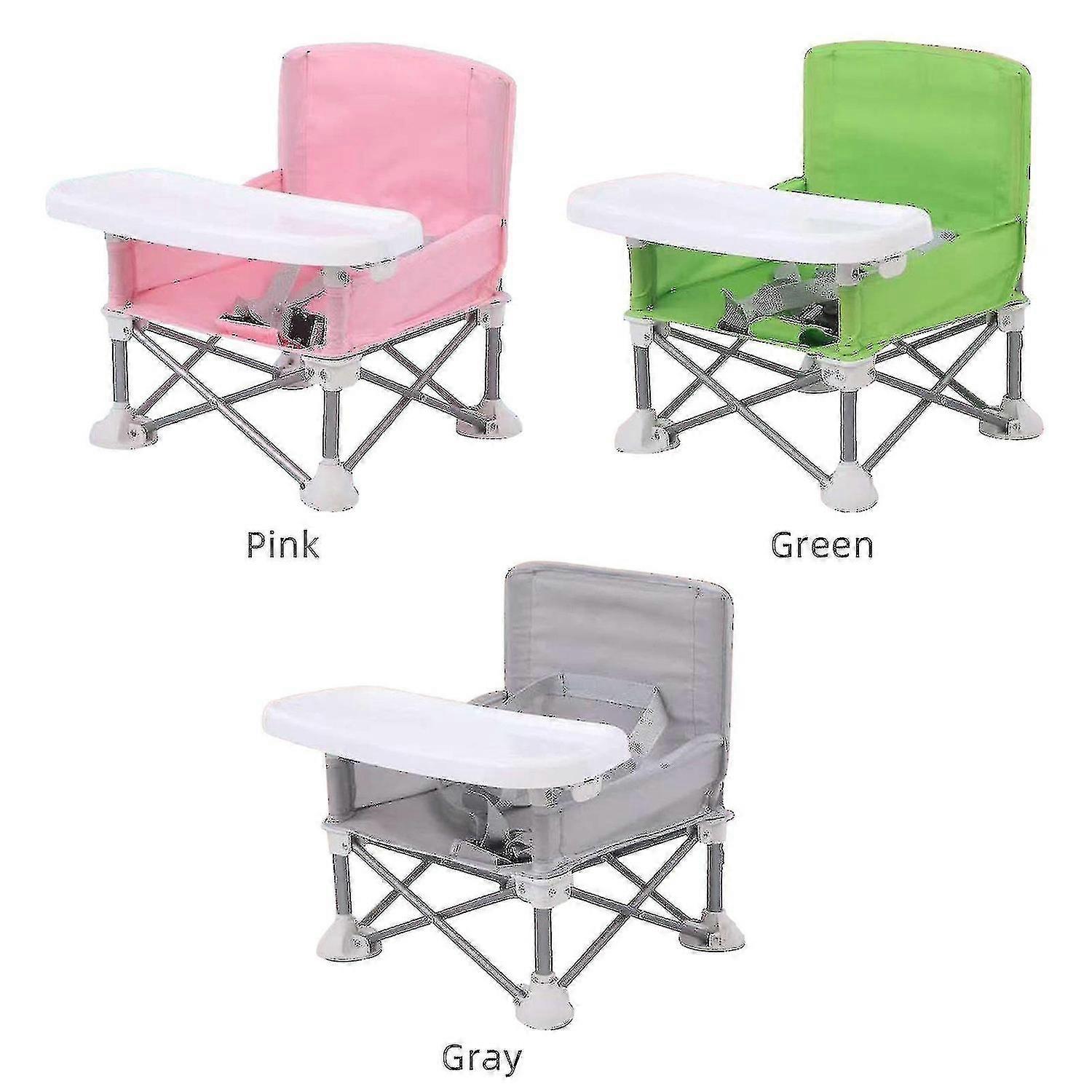 High Chair For Toddlers Folding Compact Portable Booster Seat Babies ...