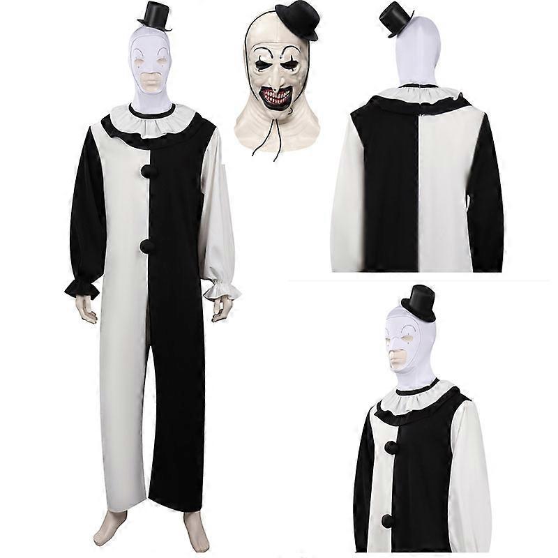 Movie Terrifier 2 Cos Clown Cosplay Costume Outfi tAccessories Fantasy ...