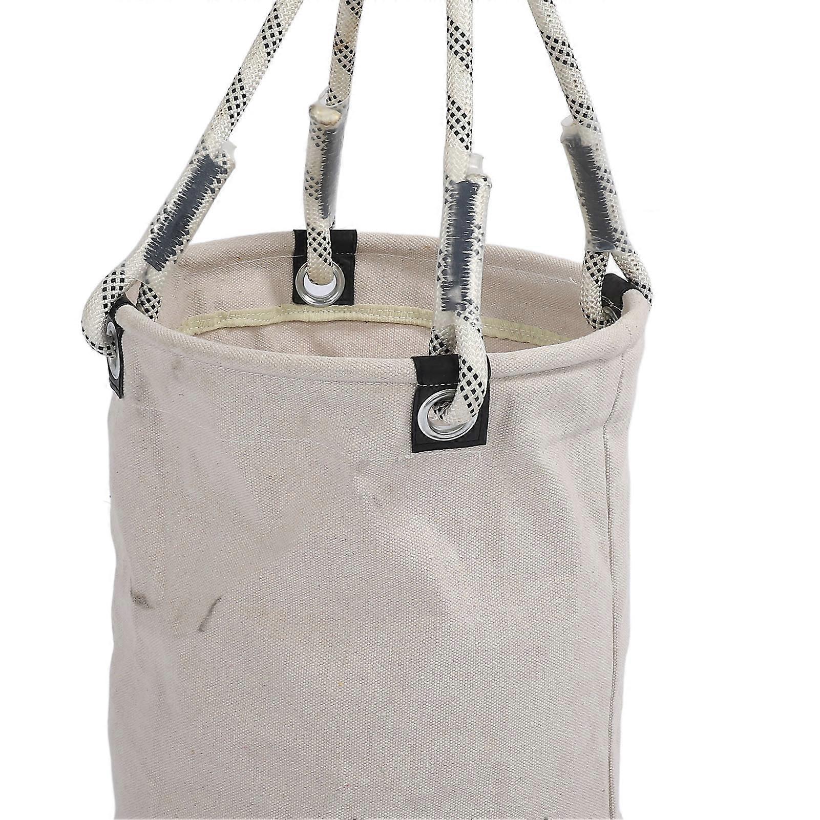 Canvas Bucket 40x30cm 30KG Load Bearing Plastic Bottom Nails Bolts Tool ...