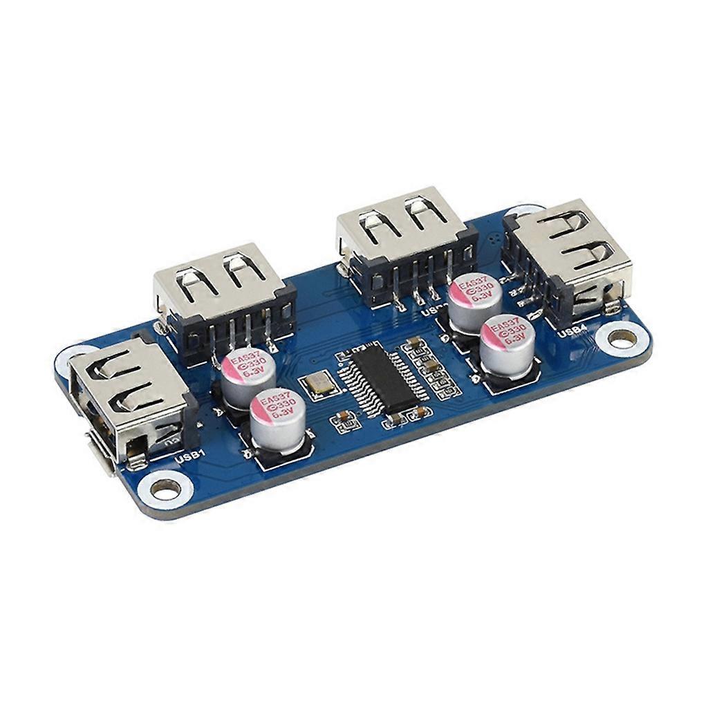 for Raspberry Pi Zero 2 W WH 3A 3B Plus 3 Model B 4 4B USB HUB Board 4x ...