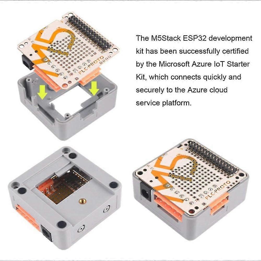 Esp32 Kit Plc Prototype Module Board Industrial Rs485 Acs712-5b Programmable Logic Controller ...