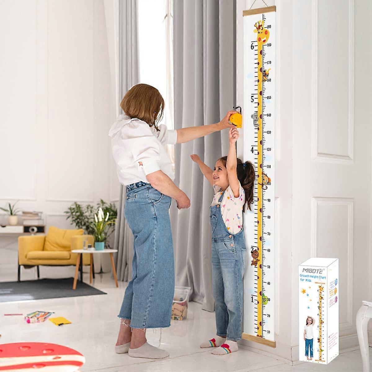 Growth Chart for Kids,Baby Height Growth Chart for Wall,Chart Hanging ...