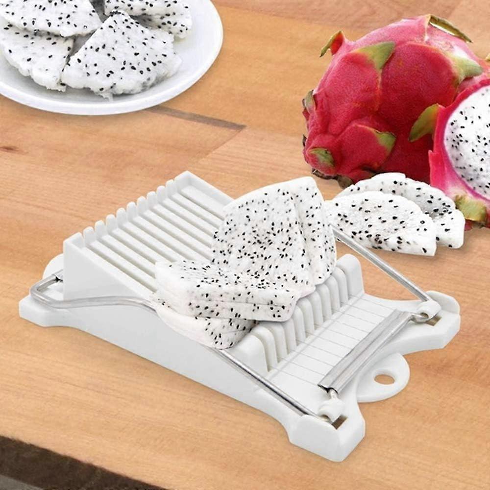 Slicer Lunch Meat Slicer Stainless Steel Durable Egg & Fruit Slicer ...
