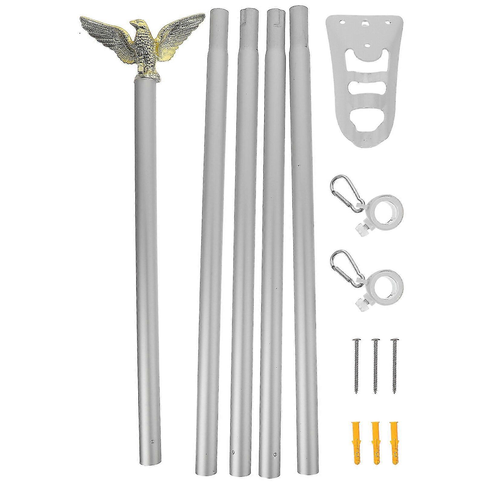 Rotating Display Stand Garden Flag Holder Flagpole Hardware Truck Flag ...