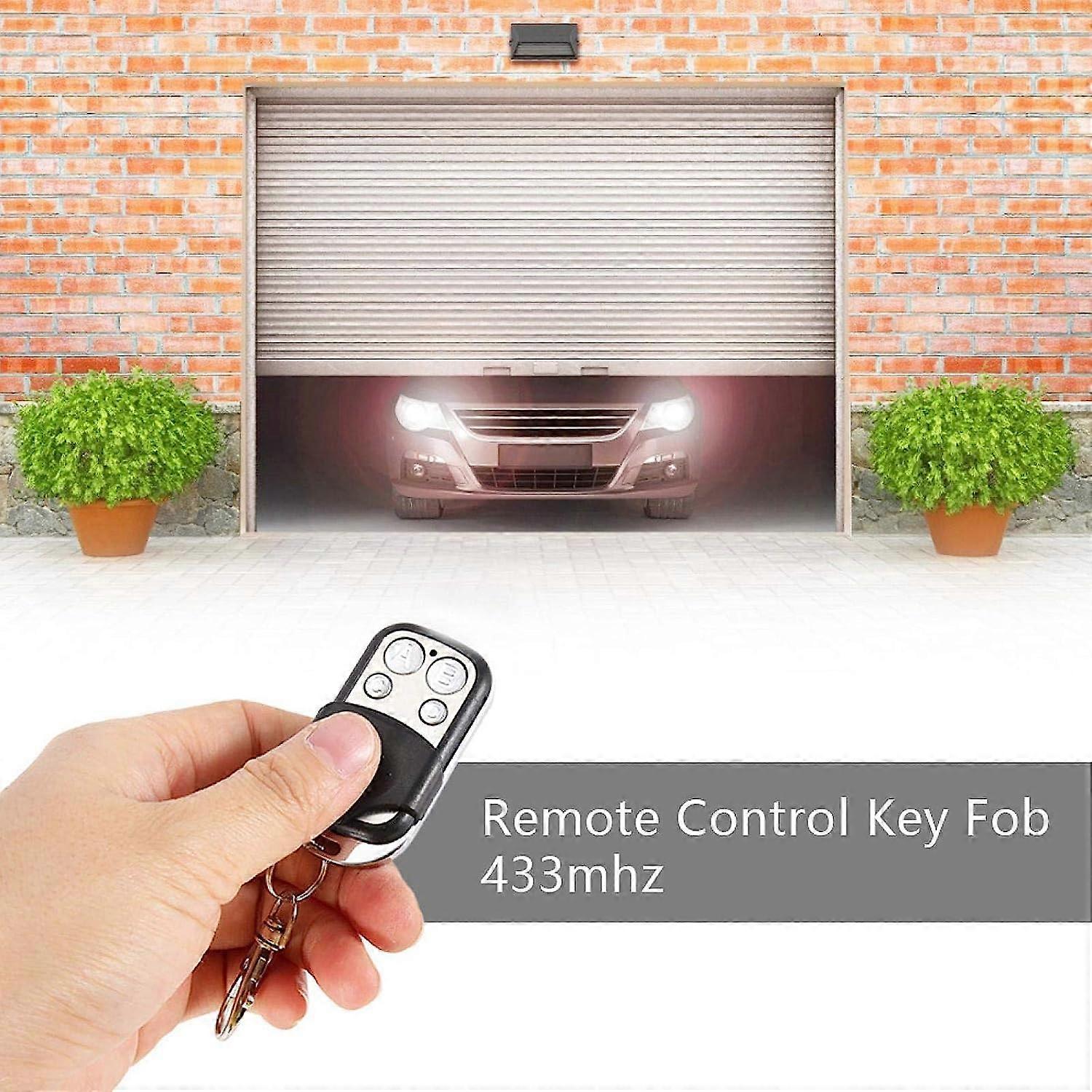 4 Pcs Universal Wireless Car Remote Key Fob for Car Garage Door Gate ...