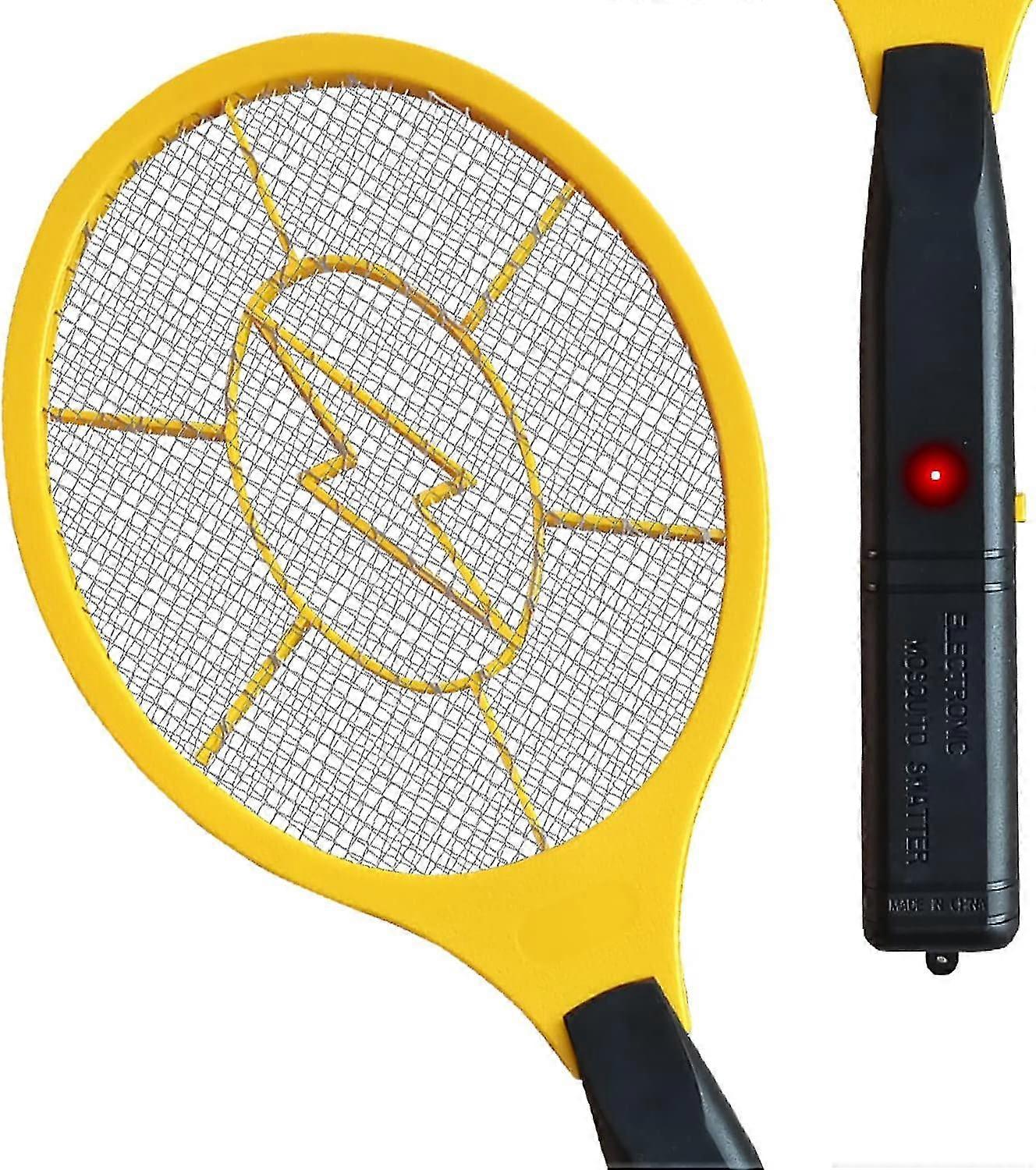 Electric Fly Swatter Bug Zapper Battery Operated Flies Killer Indoor ...