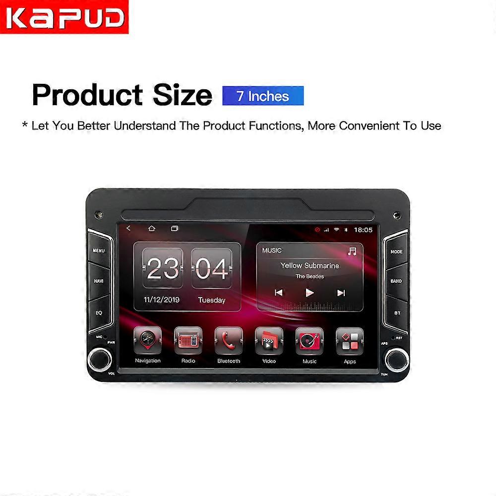 Kapud Android 11 Auto Radio 7" Car Stereo Multimedia Player For Alfa ...