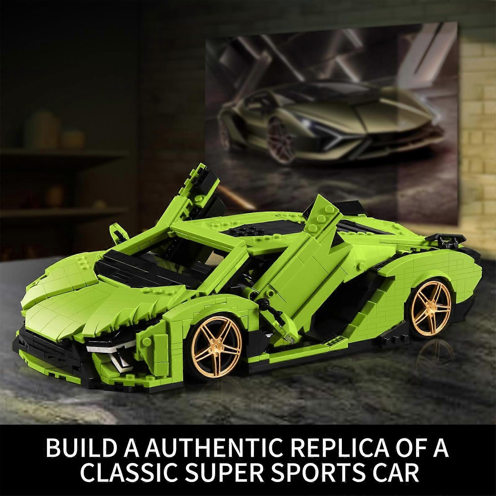 Mould King Mini SAI Sports Car MOC Building Blocks and Construction Toy ...