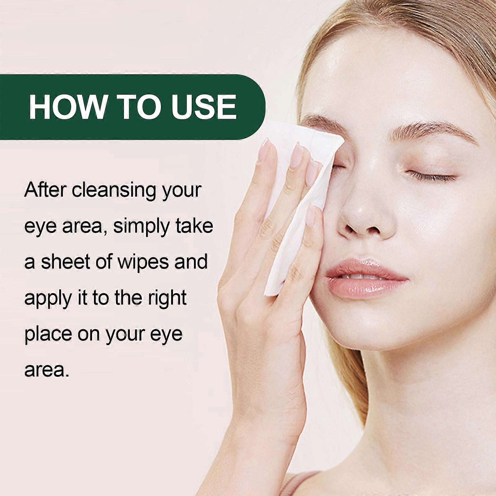 Tea Tree Oil Eye care Wipes With Aloe,Coconut oil & Chamomile For Mites ...