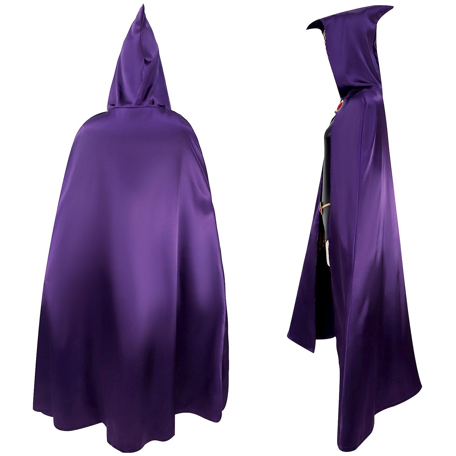 Teen Titans Raven Cosplay Costume Halloween Uniform for Women Christmas ...