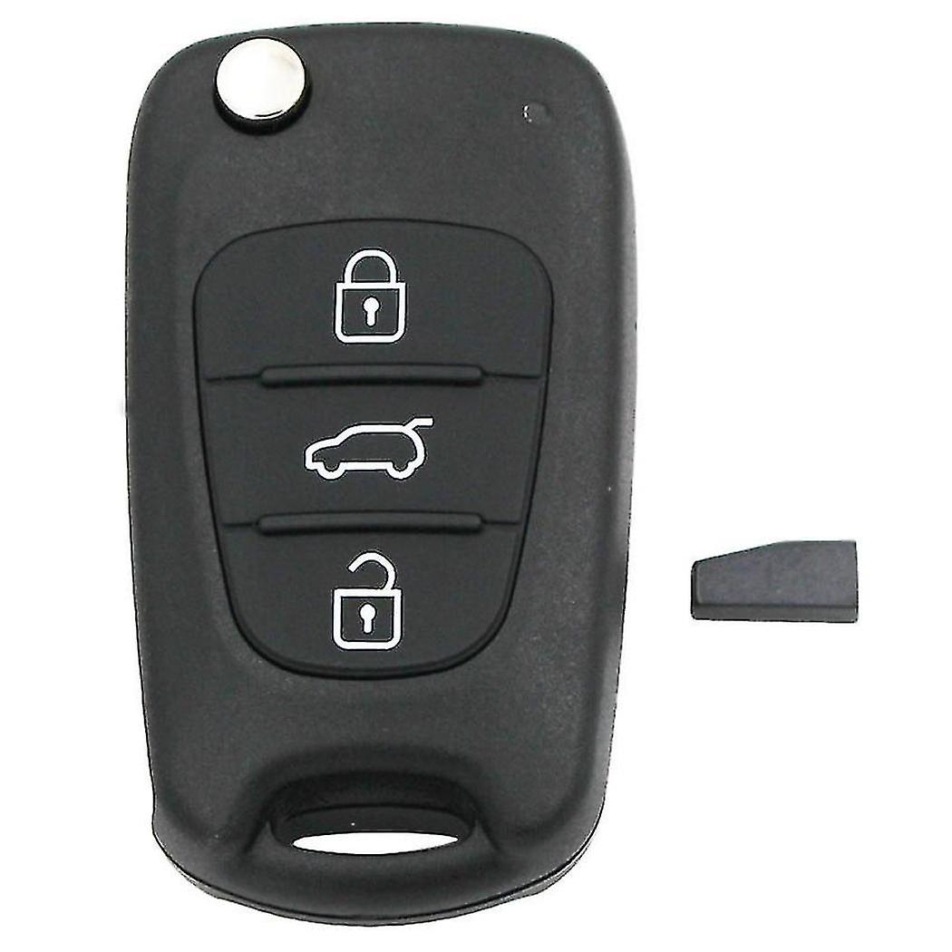 A Quality ! 3 Button Keyless Smart Remote Key Fob 433mhz Id46 For Kia ...
