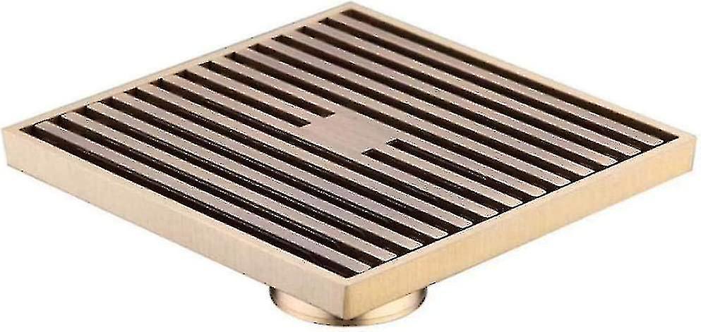 10 X 10cm Fyrkantig Badrum Dusch Avlopp Golvfälla Fälla Galler ...