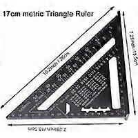 Multifunction Carpenter's Square 18cm and 30cm, Aluminium Metal ...