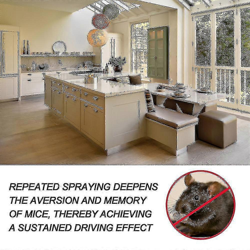 3x Peppermint Repellent Mice Repeller Mouse Repellent Spray Natural ...