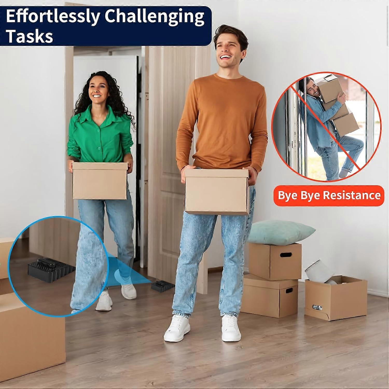 Door Stops, 6 Pieces PVC Door Stopper, Floor Door Stopper Height ...