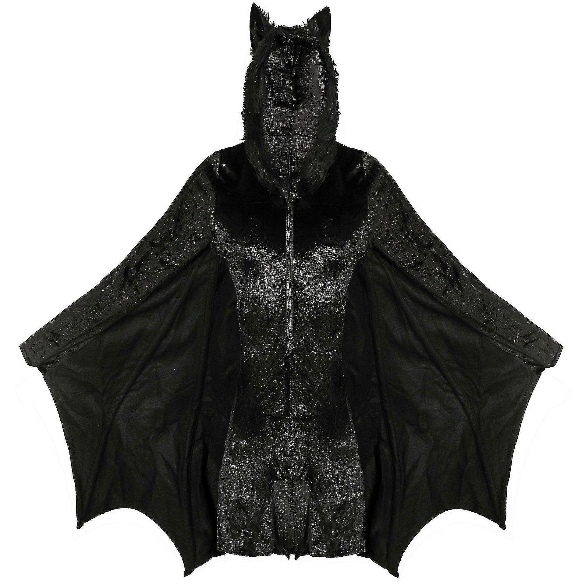 Women bat costume set Halloween Decoration Costume Horror Vampire ...