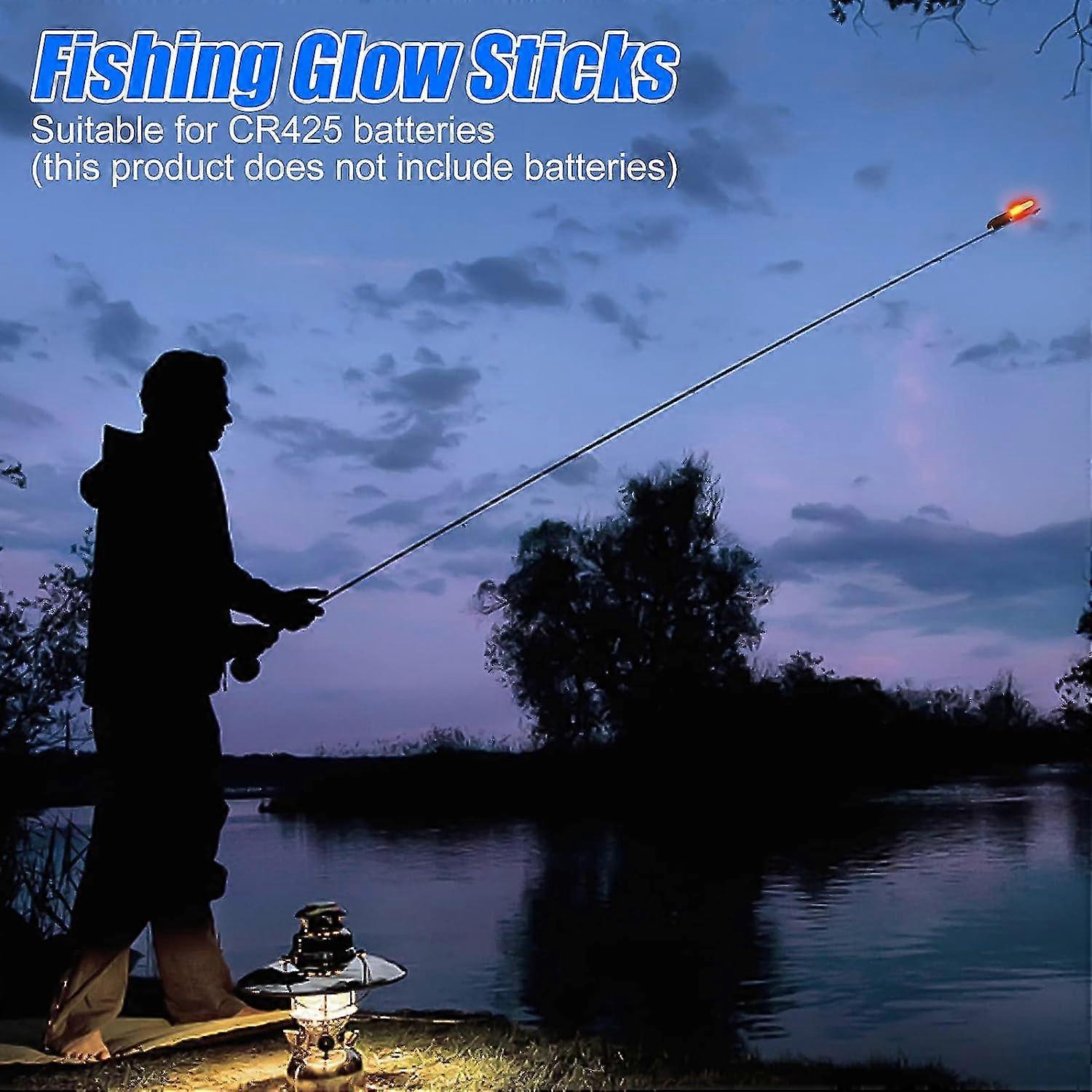 5pcs Fishing Glow Sticks, Fishing Rod Led Light, Led Night Fishing ...