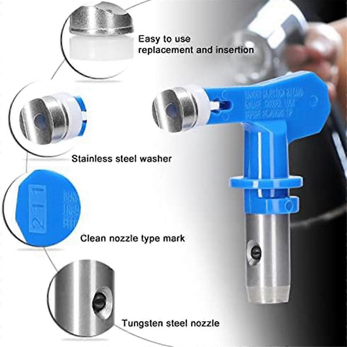 Tips For Airless Sprayer, Reversible Paint Nozzles Set, Reversible ...