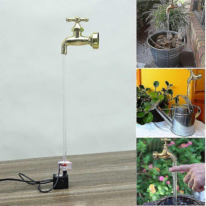 Invisible Flowing Spout Watering Can Fountain Floating Tap Fountain For ...