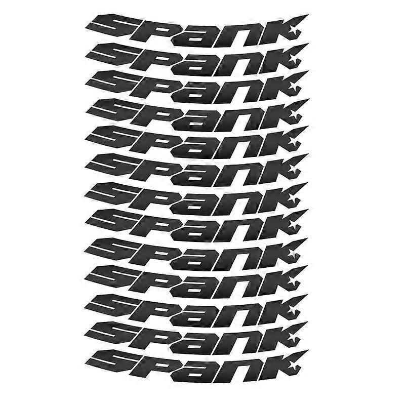 13pc/set Waterproof DIY Spank SPIKE RACE Wheel Set Stickers Wheels ...