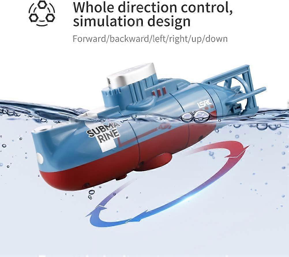 Mini Submarine With Remote Control, Boat Ship Military Model Electronic ...