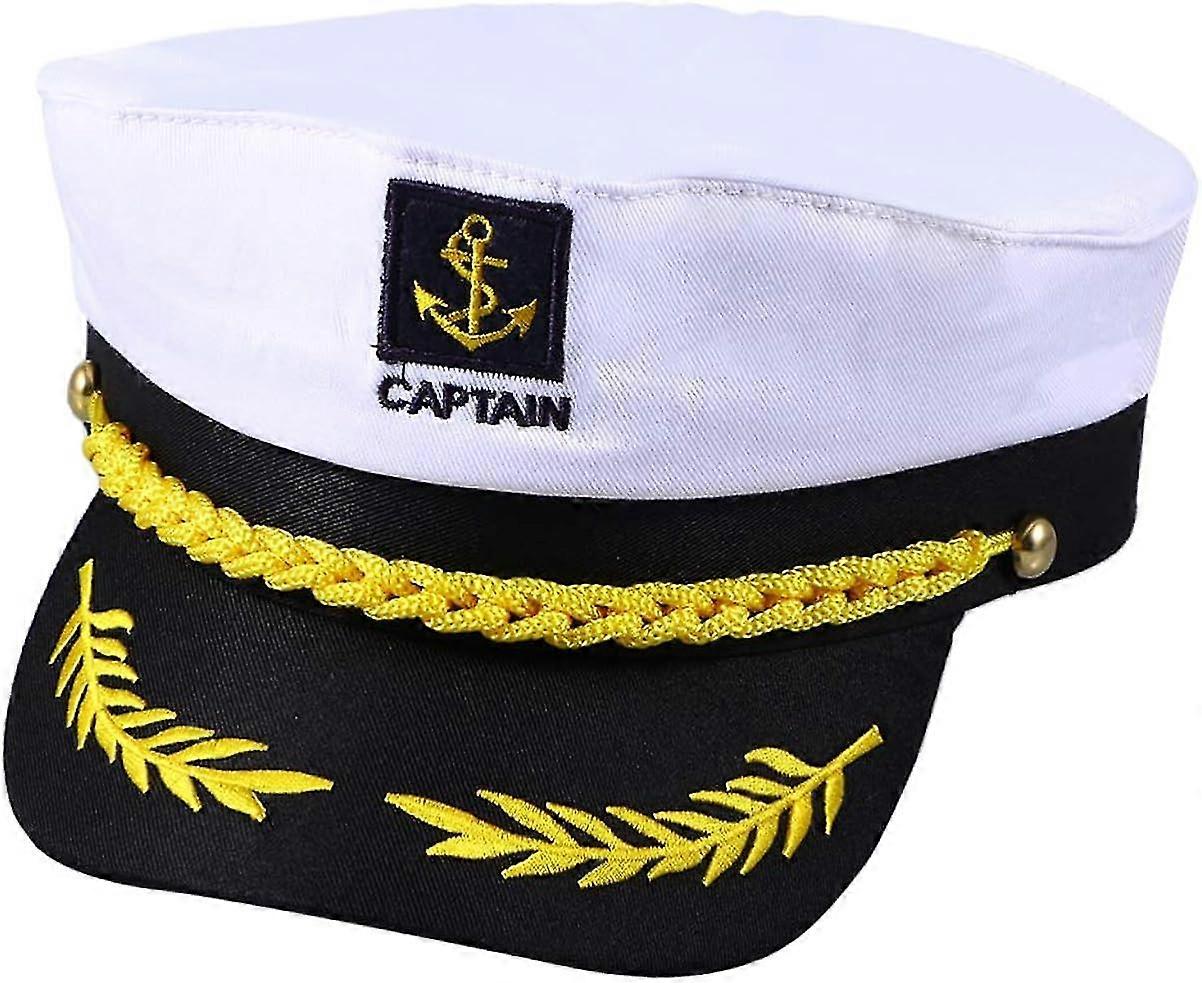 hat Hugh Captains Men for Captain Sailor Sailors Captains Hats Costume Captain Hat Sailor Hat ...
