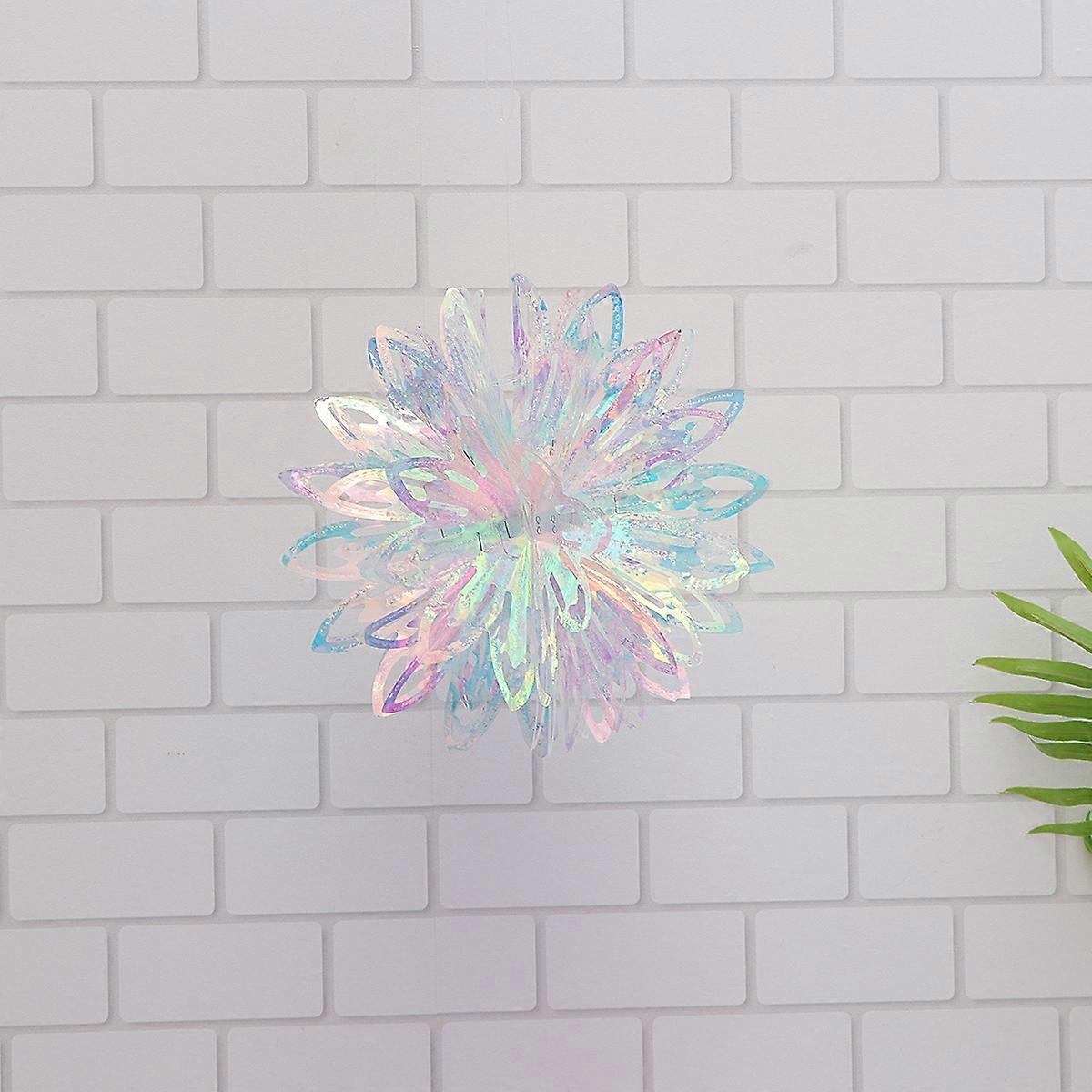 Wedding Decor Foil Flower Decor Colorful Hanging Party Decor Hanging ...