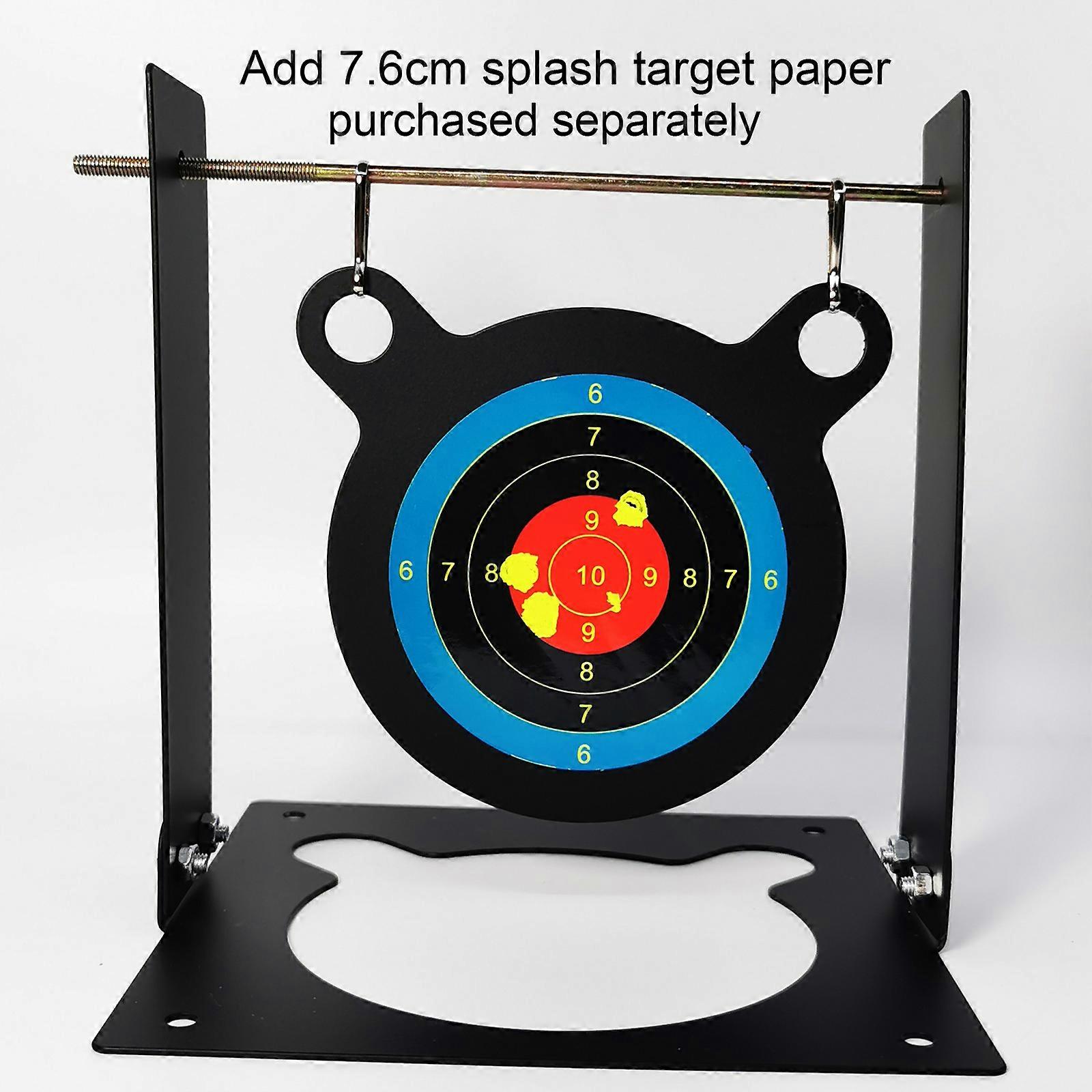 Bear shaped Steel Target Hangers and Gong Targets Combo Pack,Tactical ...