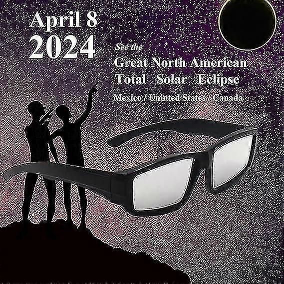 Solar Eclipse Glasses 2024 CE and ISO Certified Safe Shades for Safe ...