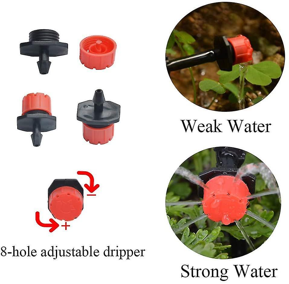 Irrigation System Garden 25m Irrigation Sets Automatic Sprinkler Drip ...