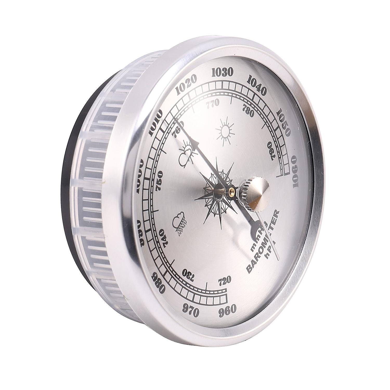 For Home Pressure Gauge Weather Station Metal Wall Hanging Barometer ...