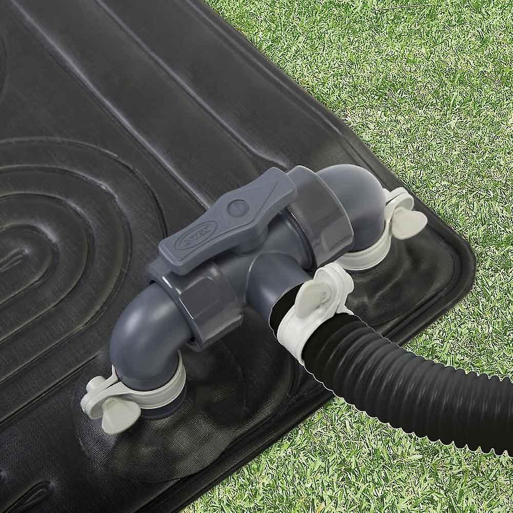 Intex - swimming pool heating panel - 120x120cm - 3-5°C - black | Fruugo UK