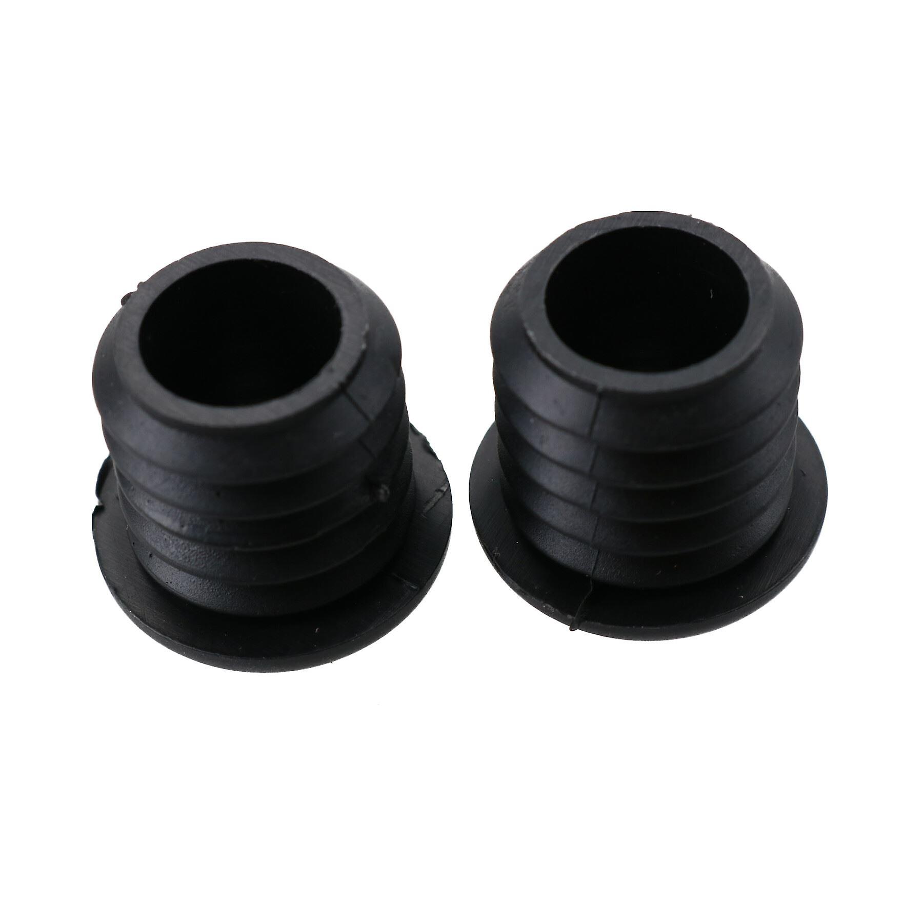 Handlebar Tube Plastic End Plug Black 19mm Push Bung Bar Caps Bike ...