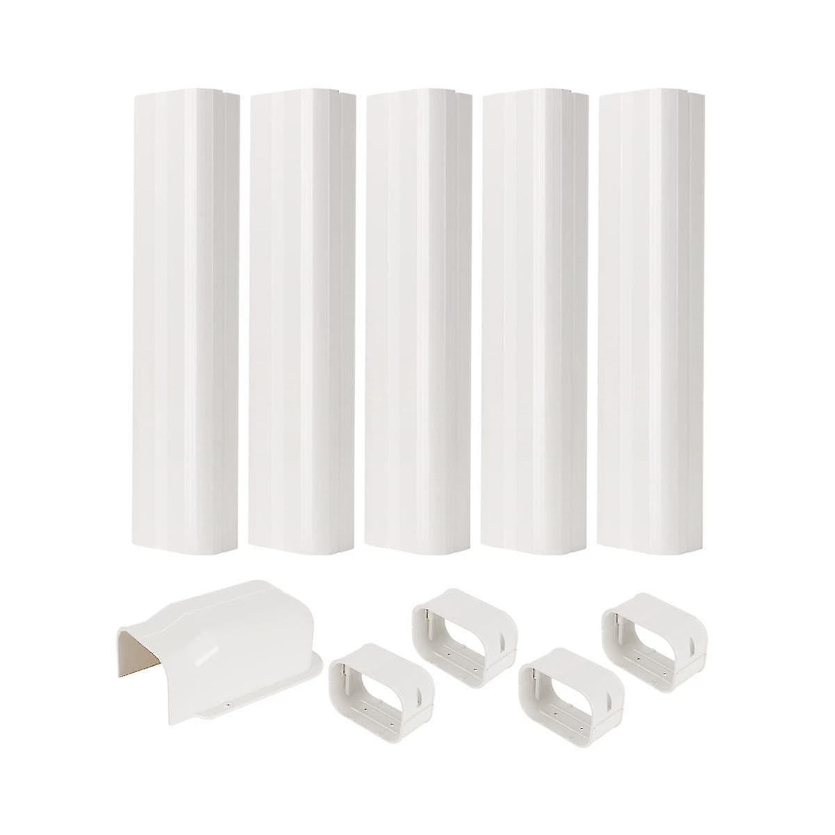 Ac Line Cover Kit, Decorative Pvc Tubing Cover Kit For Mini Split Air ...