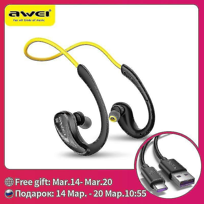 A880bl Neck Hanging Sport Headphone In-ear Bluetooth Wireless Headset Sweat-proof Ipx4 ...