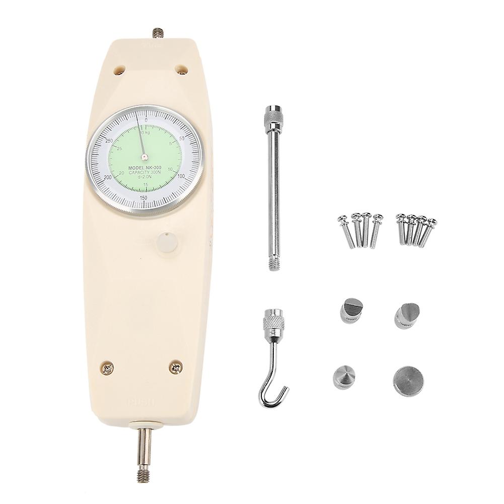 Analog Dynamometer 300N Force Gauge Meter Tester for Push Pull Force ...