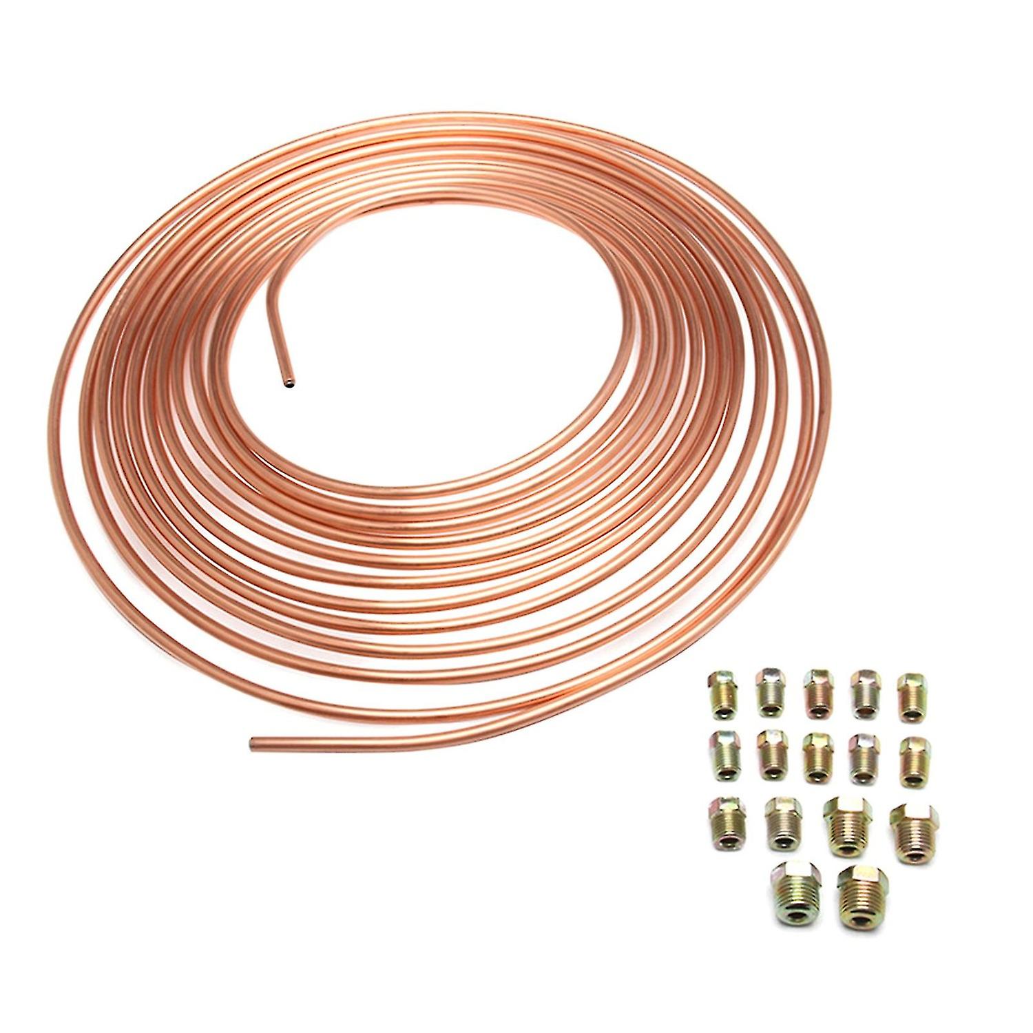 Brake Tubing Hose Kit Anti-rust Universal Sturdy Copper Nickel Brake ...