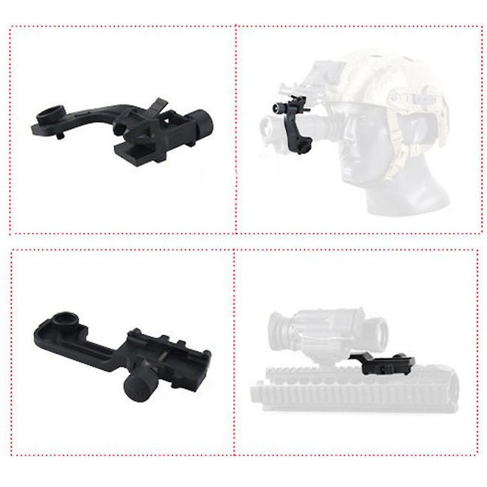 PVS-14 Alloy Night Vision Helmet Mount Connection Bracket Infrared ...
