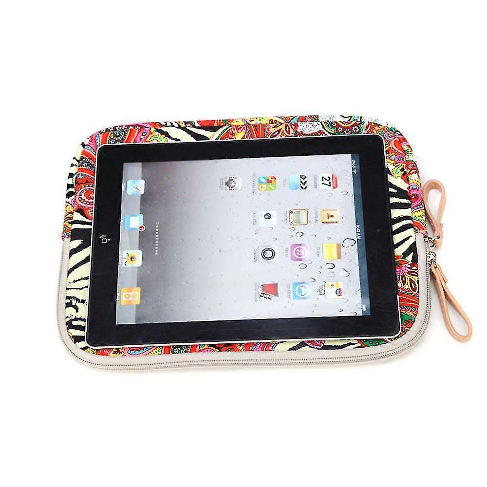 Laptop Sleeve 10-15"(14", Big Red Flower) Forest Pattern Waterproof 13. ...