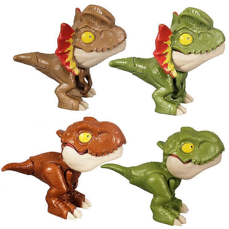 New product bite finger dinosaur toy multi-joint movable Tyrannosaurus ...