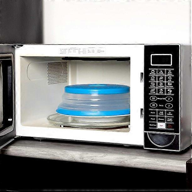 2 Pack Silicone Collapsible Microwave Plate Cover, Food Splatter ...