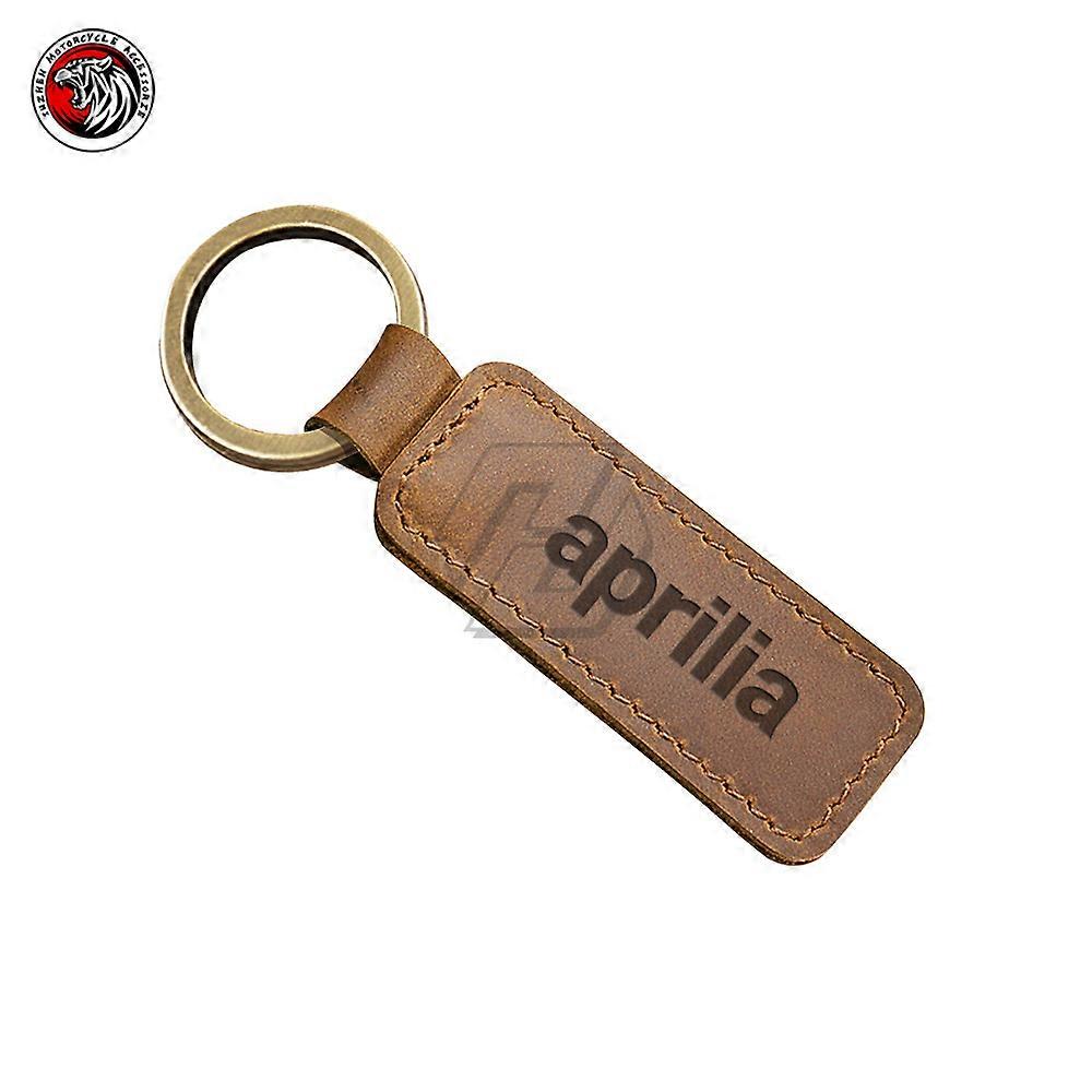 Motorcycle Cowhide Keychain Fits for APRILIA GPR150 RS RS4 RSV4 Tuono ...