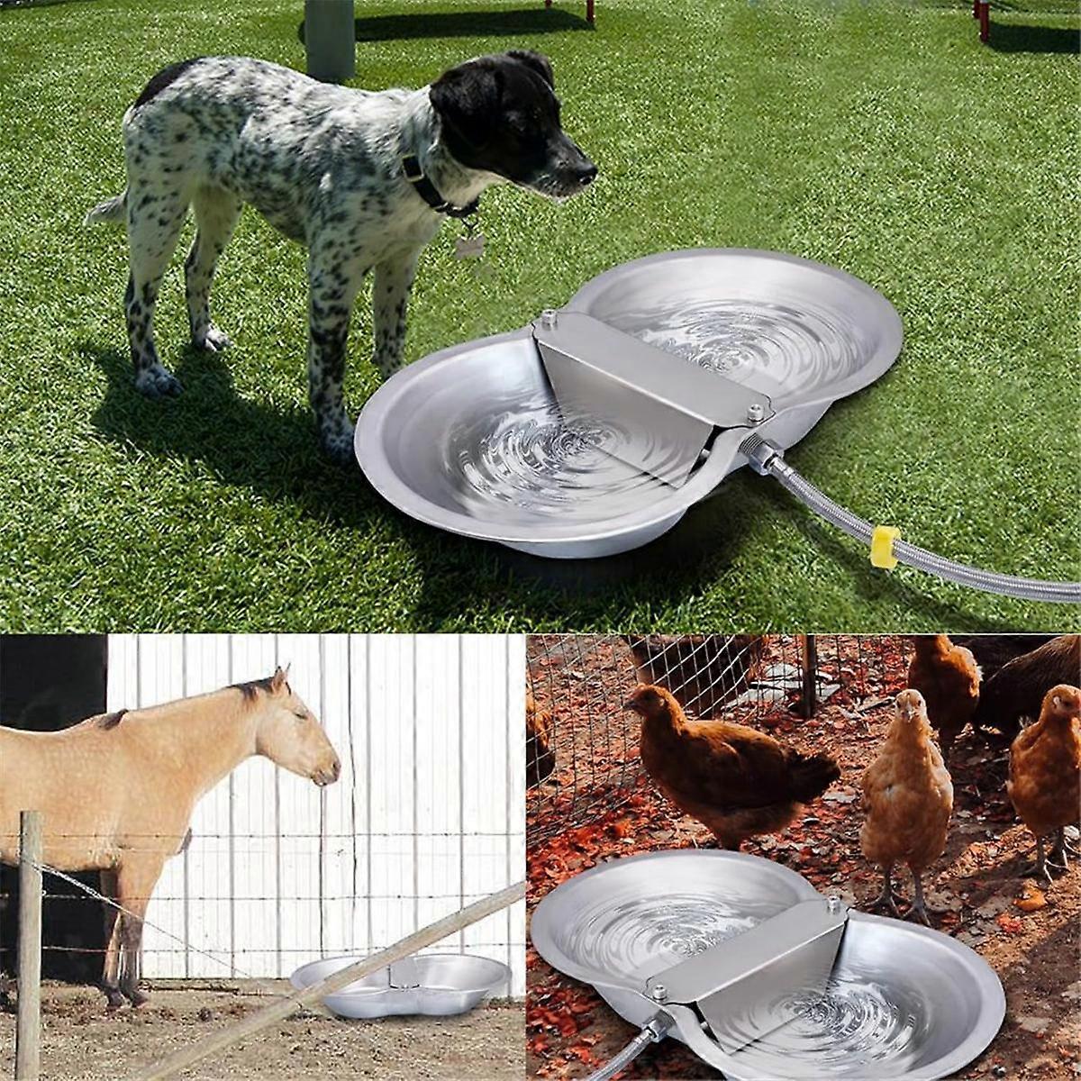 2 Gallon Large Automatic Large Dog Water Dispenser Float Valve Kits ...