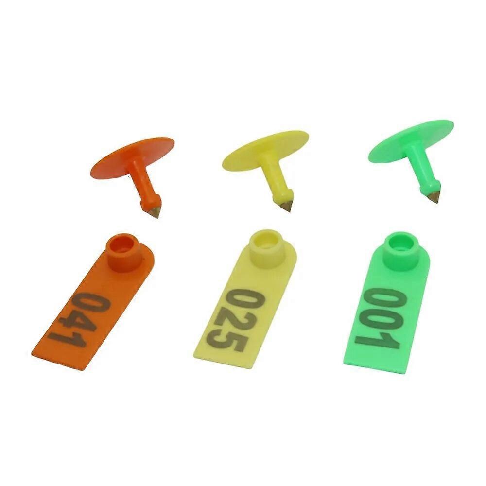 Sheep Ear Tag NO.001-300 Digital Numbering Identificationd Sheep Ear ...