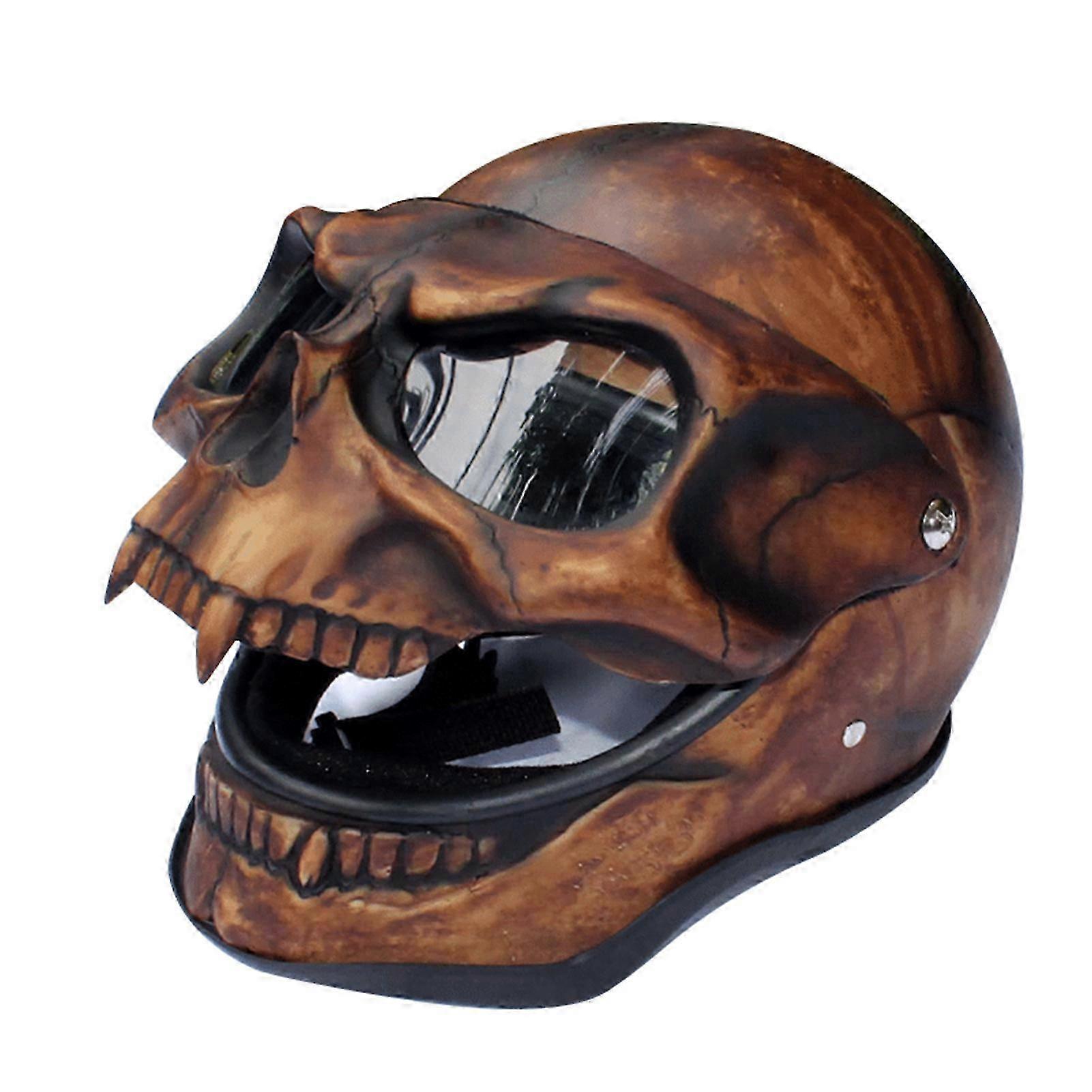 Necromancer Skull Helmet with Sunglasses for Women Men Halloween ...